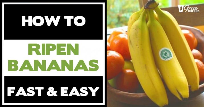 How To Ripen Bananas (FAST & EASY) Try It Today